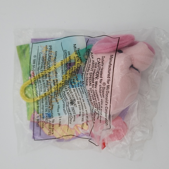 Toys | Vintage 1999 Mcdonalds Piglet Winnie The Pooh Soft Toy Happy ...